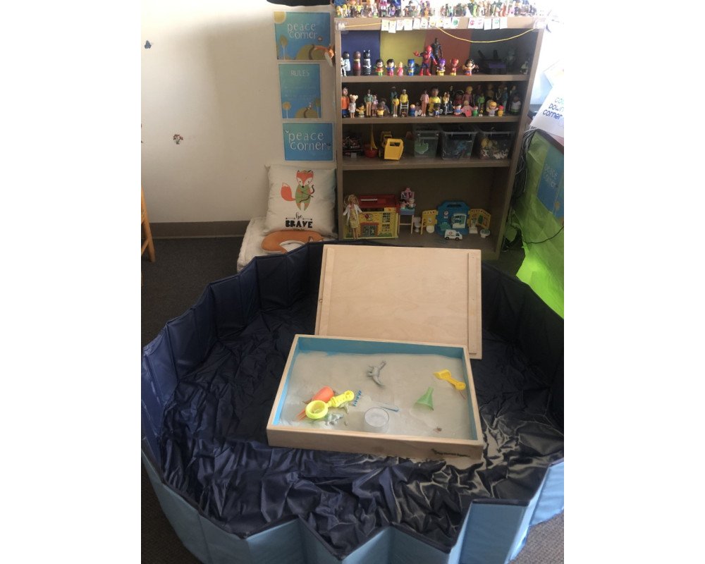 Basic Wooden Sand Tray with Lid – Sand Tray Therapy