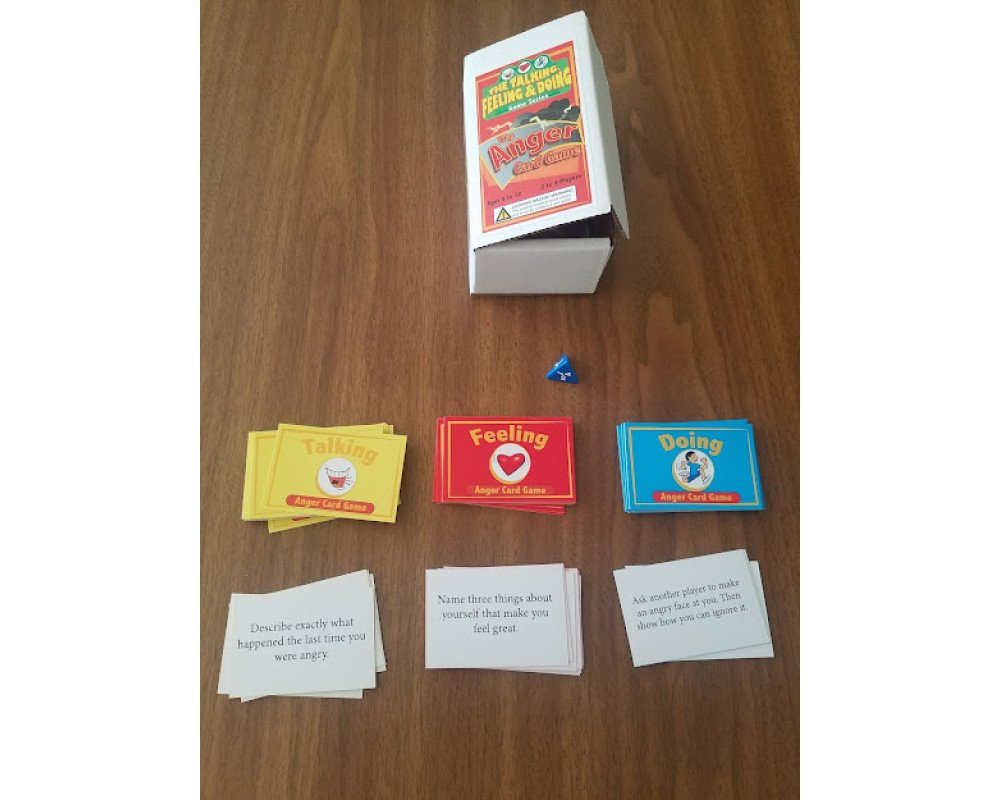 The Talking, Feeling & Doing Anger Card Game – Games