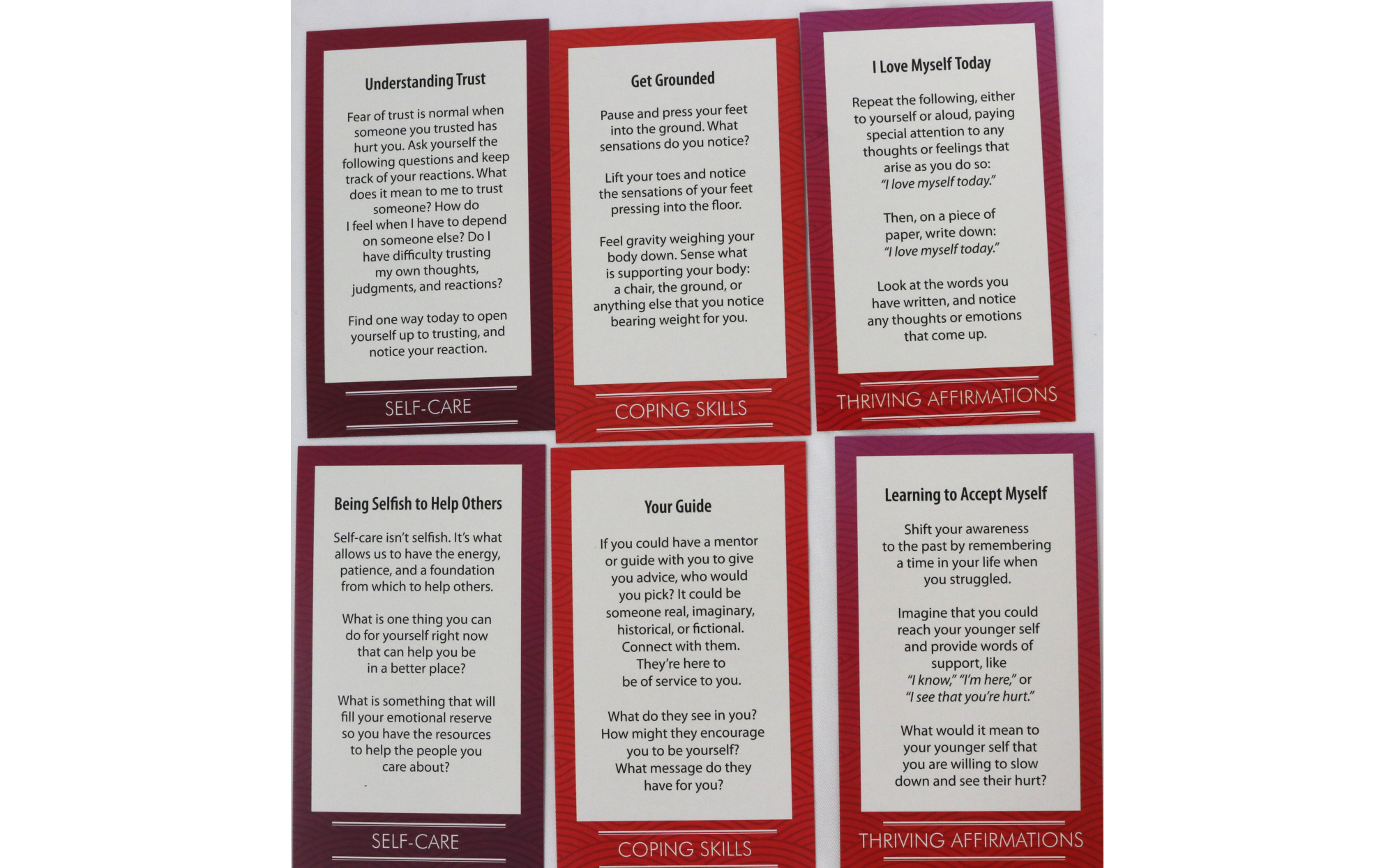 Coping Skills for Trauma Deck – Games