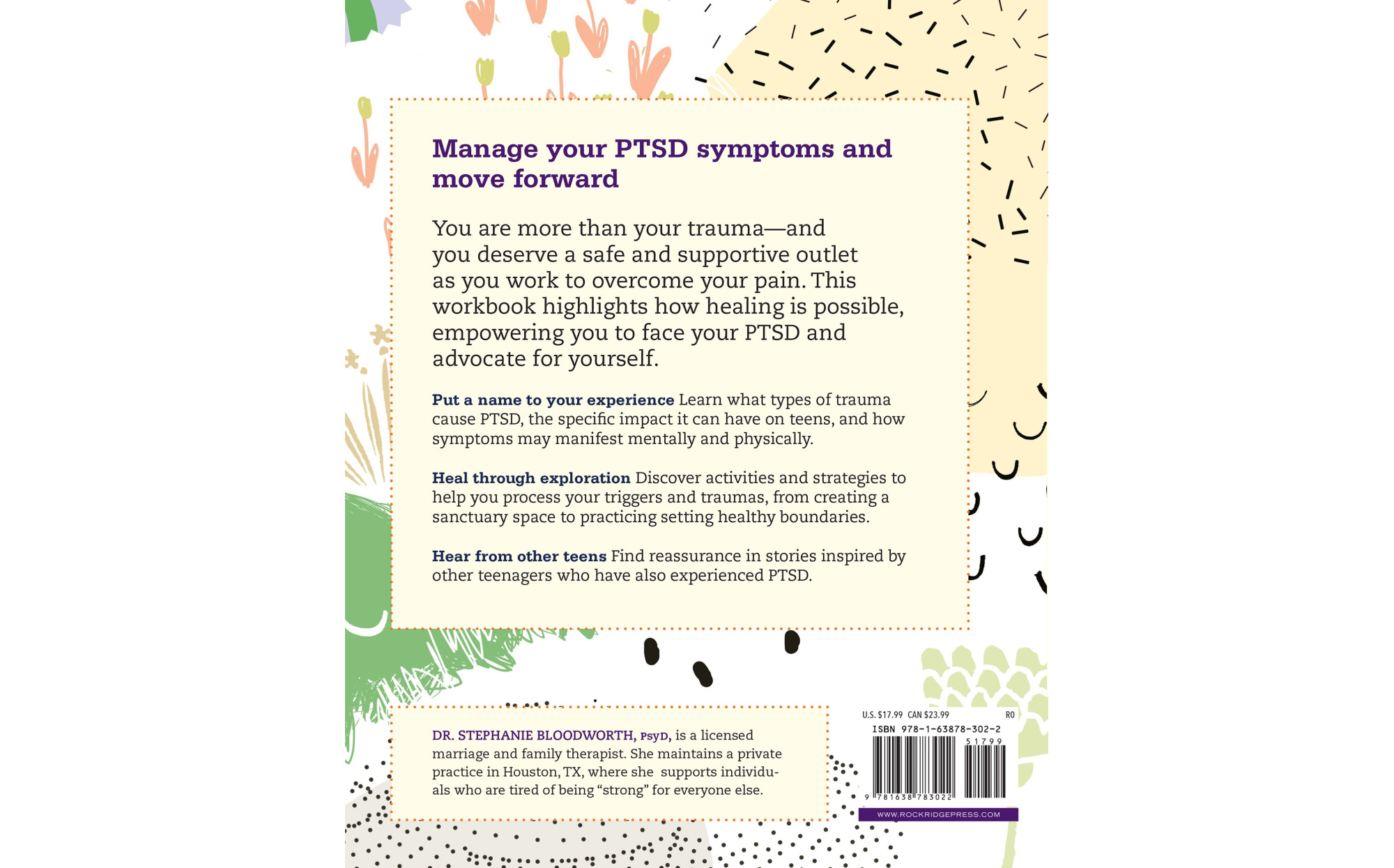 PTSD Recovery Workbook for Teens: Strategies to Reduce Stress, Build ...