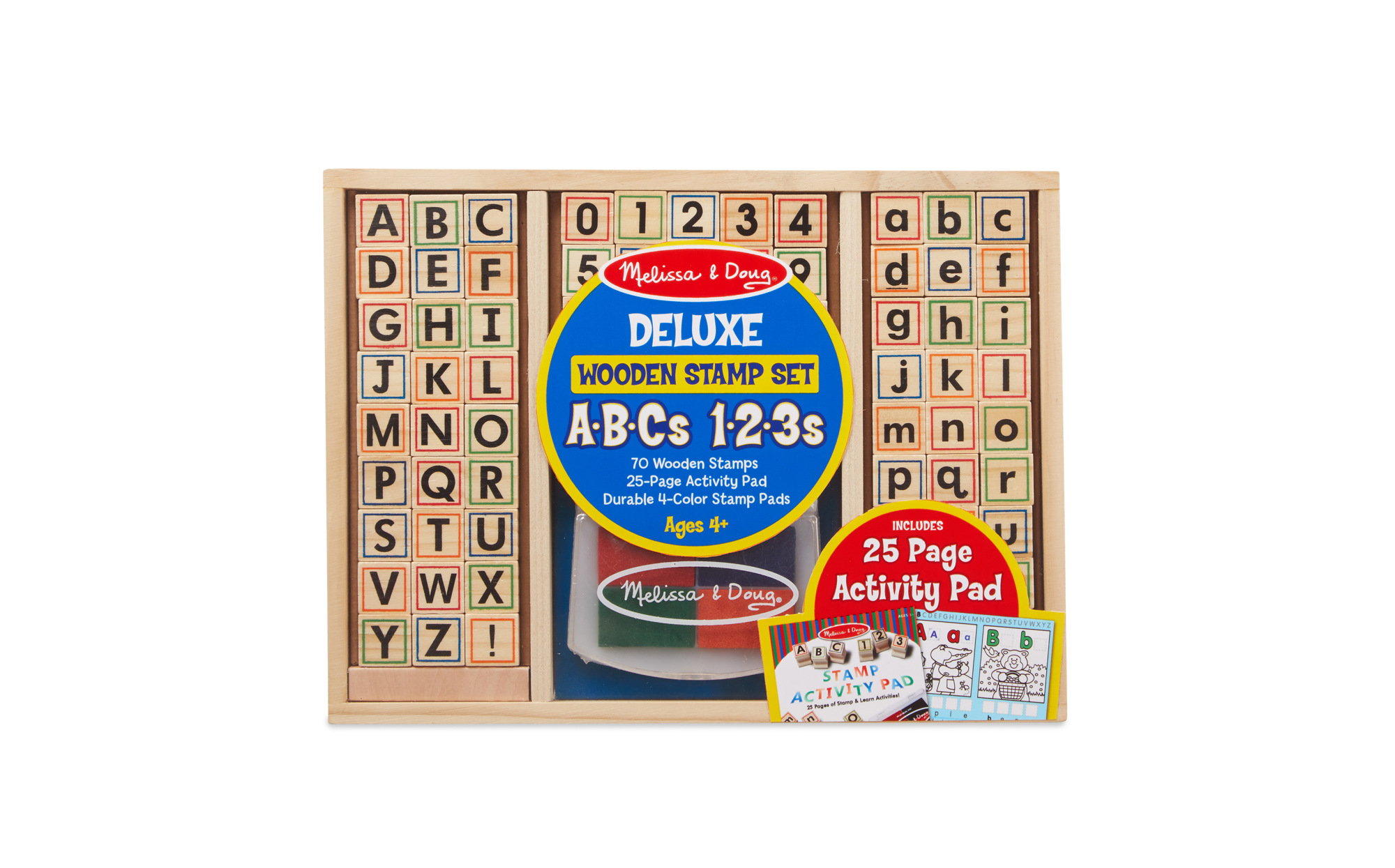 Alphabet Stamps and Ink Pad – Art Therapy