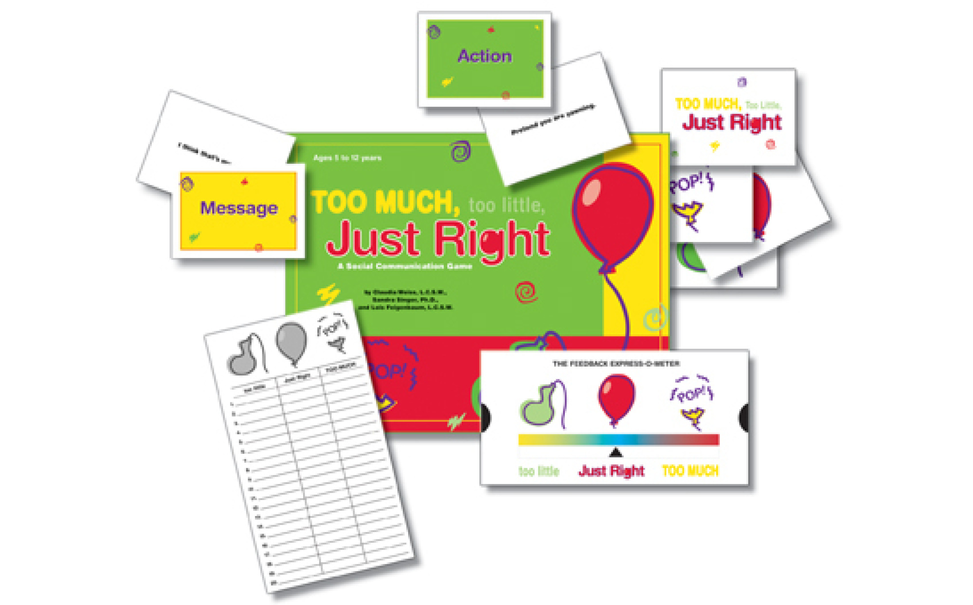 Too Much, Too Little, Just Right: Social Communication Game – Games