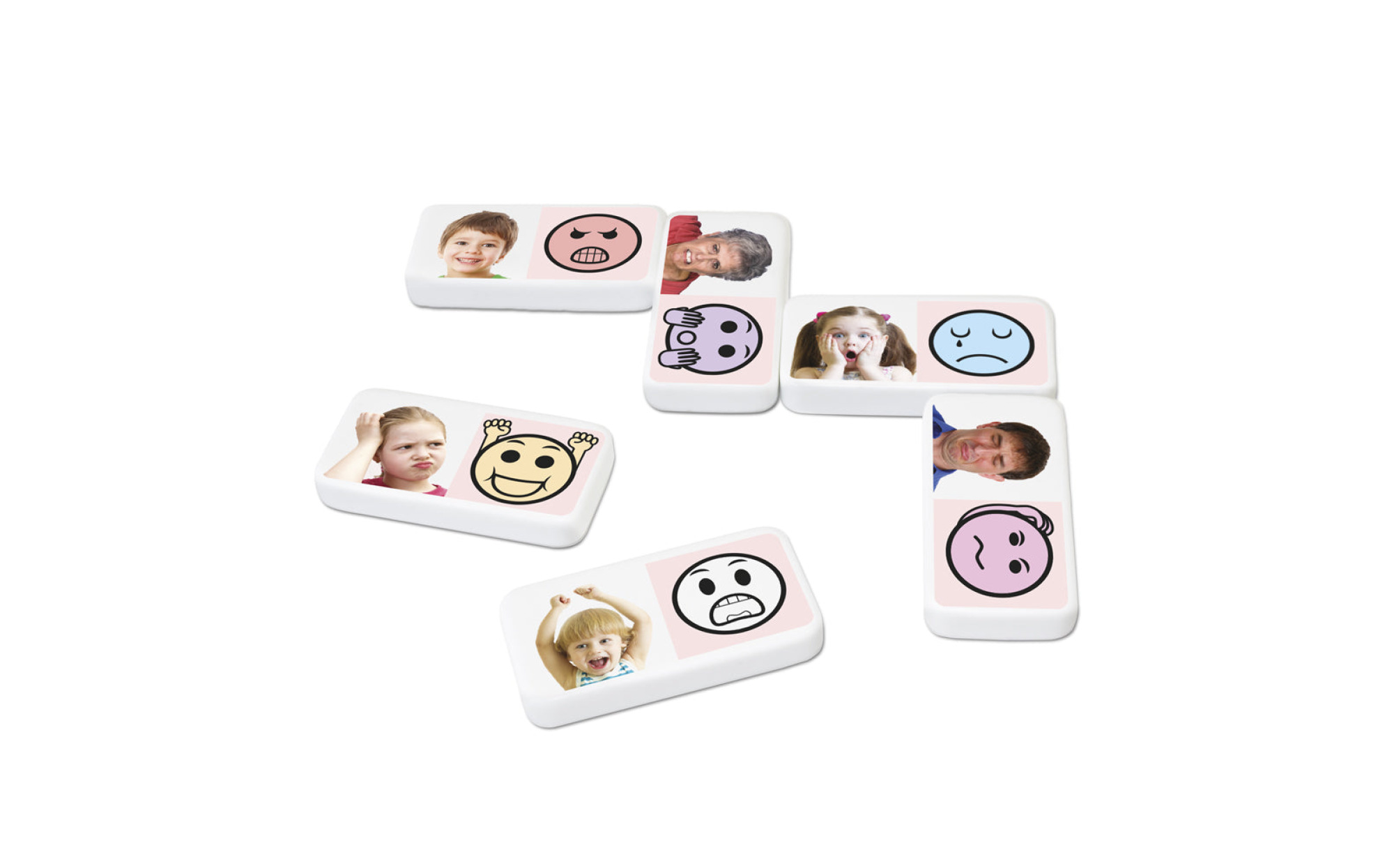 Match & Learn Emotion Dominoes – Games