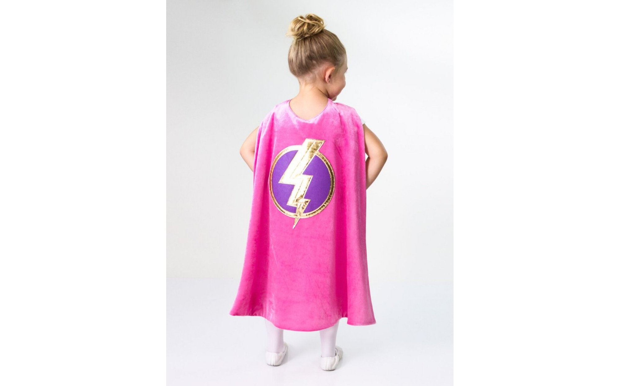 Deluxe Pink Superhero Cape & Mask – Play Therapy Toys: Dress Up