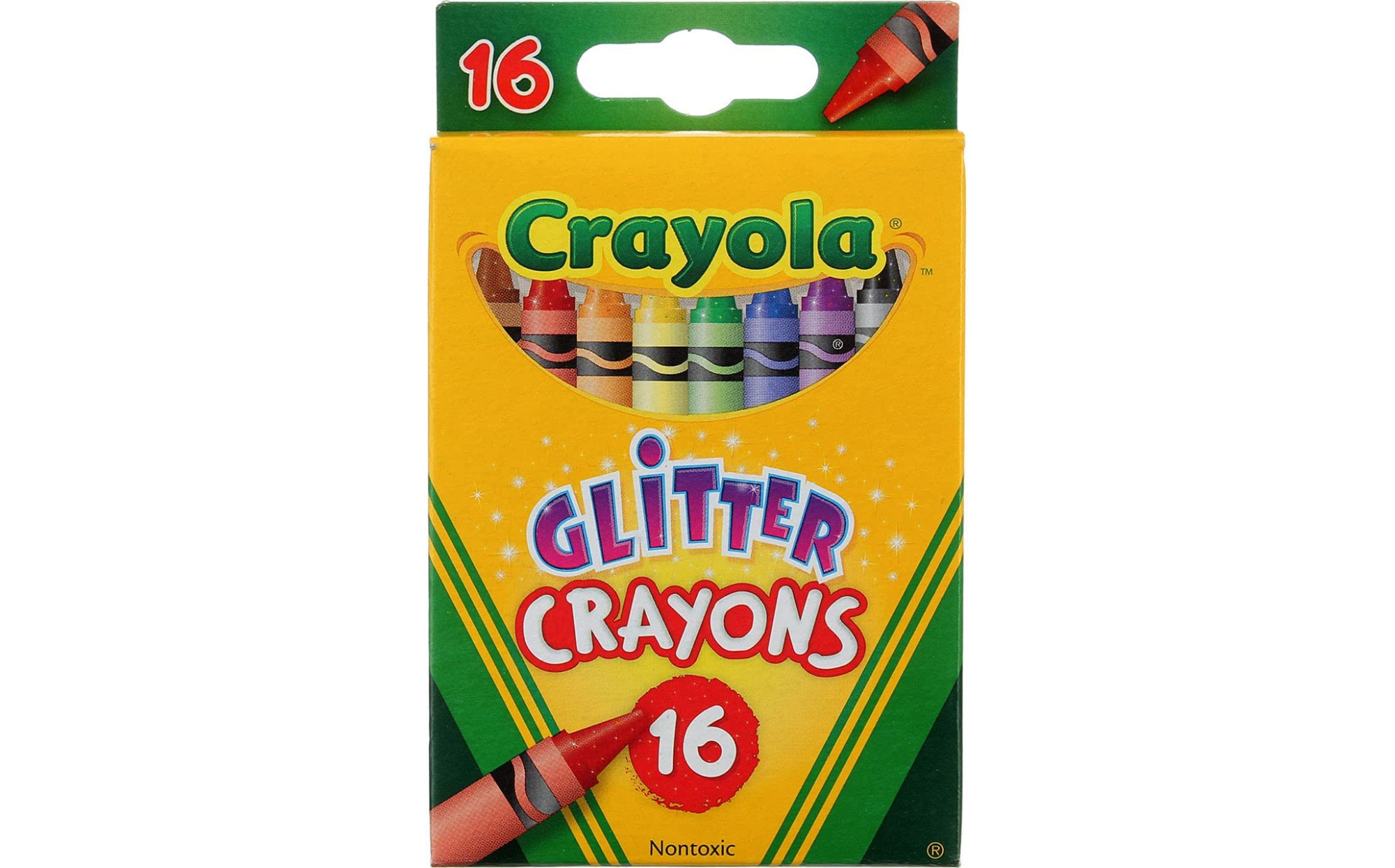 Crayola Glitter Crayons - 16ct – Art Therapy