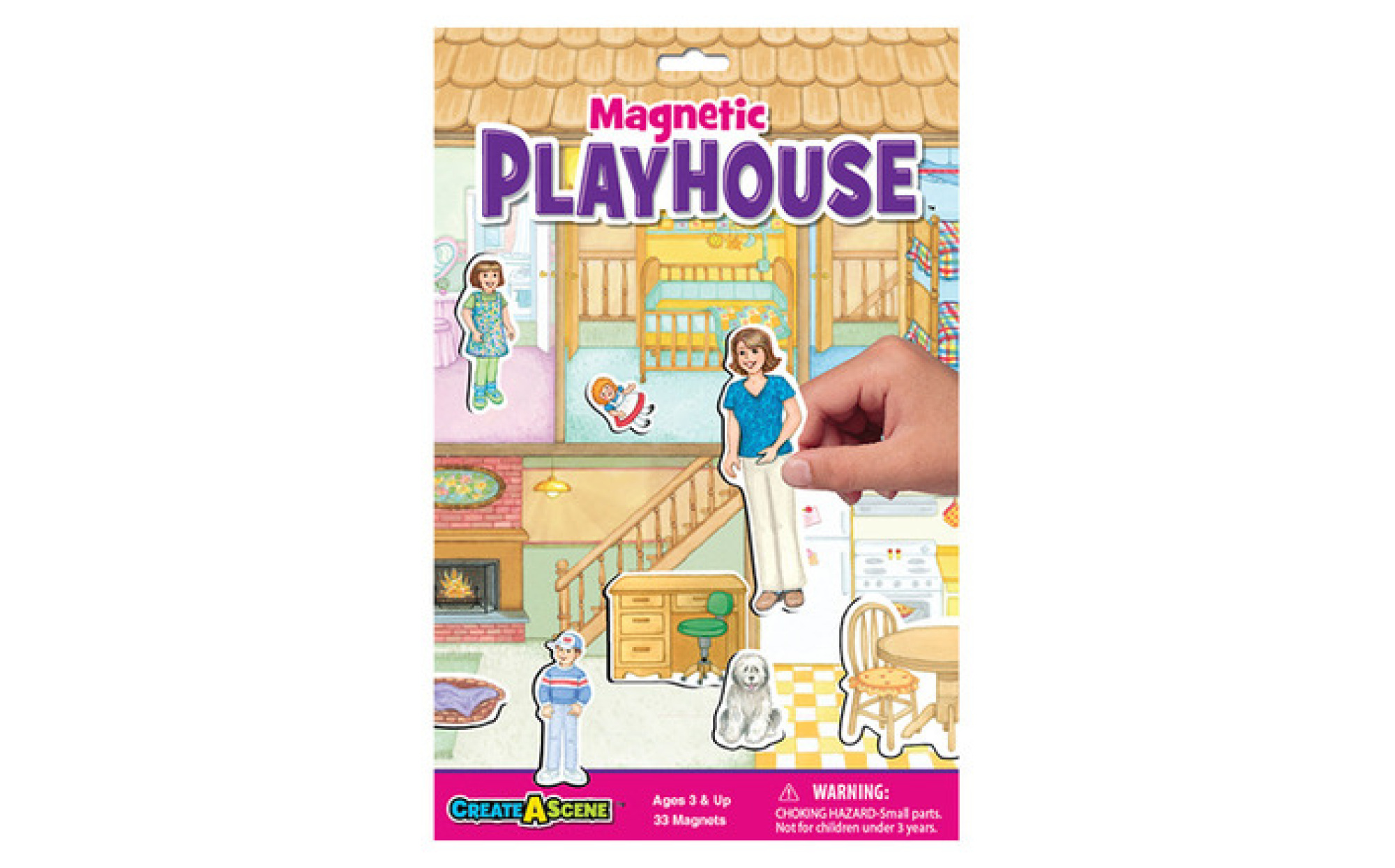 Magnetic Playhouse – Play Therapy Toys: Dollhouses & Furniture