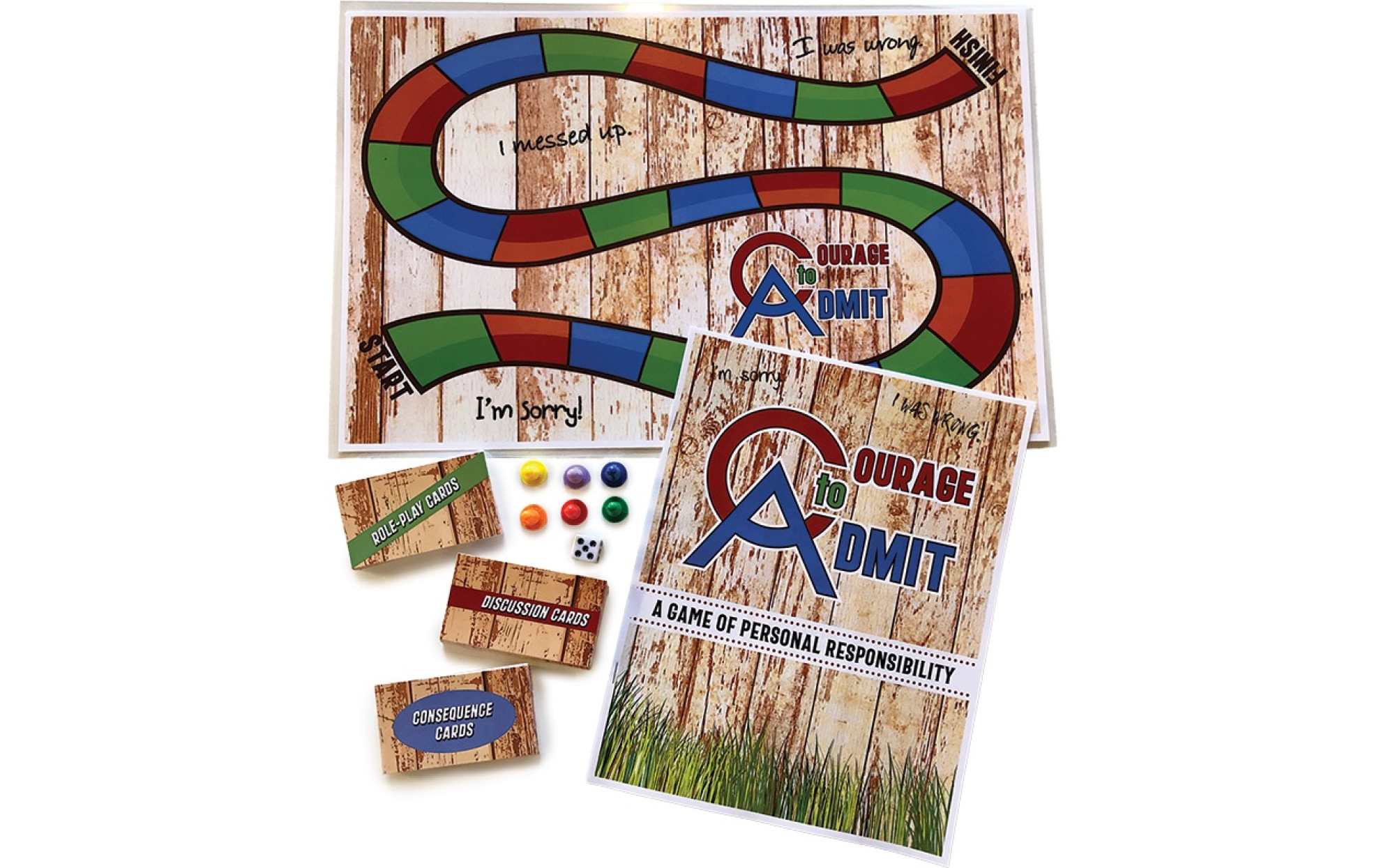 Courage to Admit Board Game – Games
