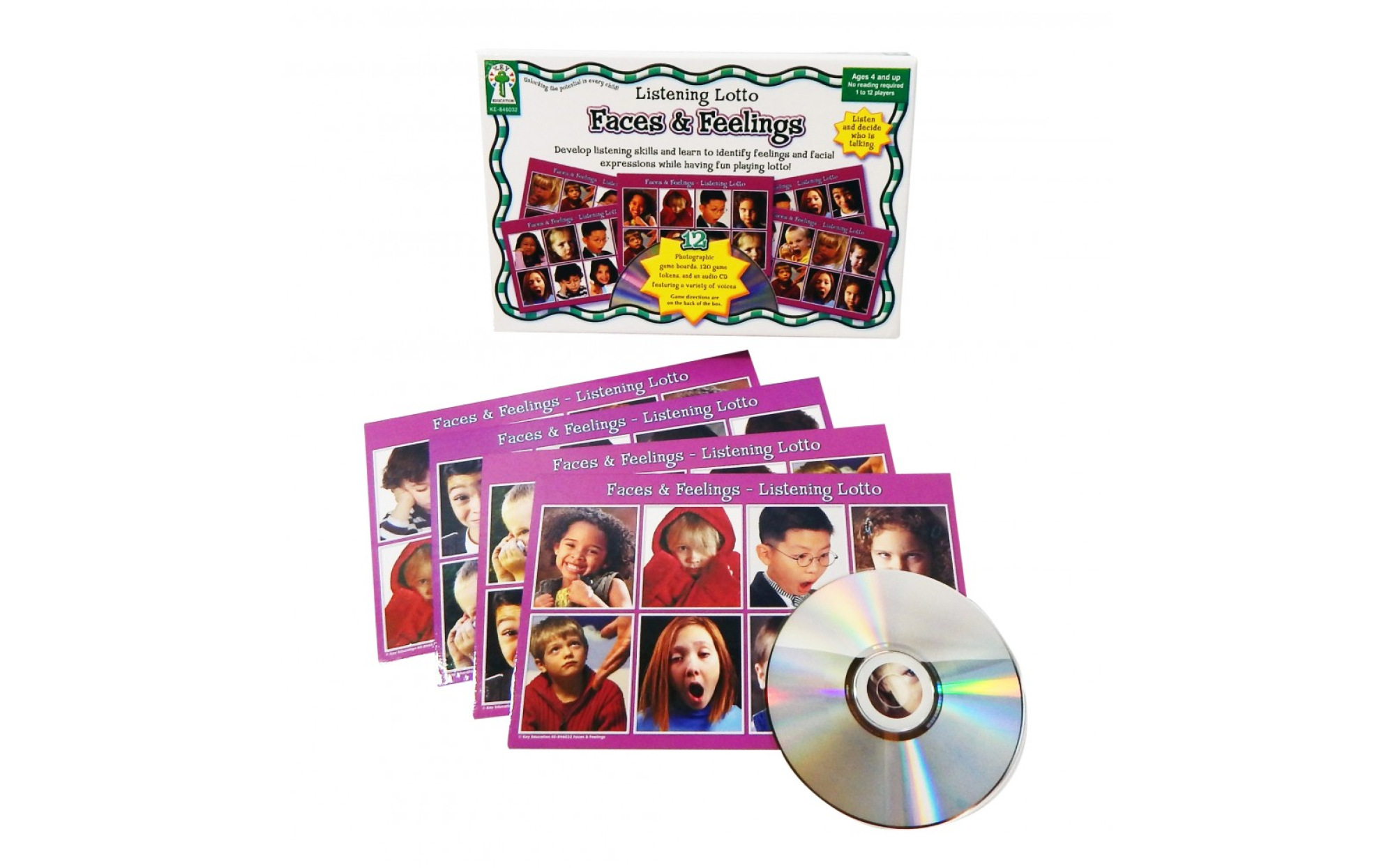 Listening Lotto: Faces and Feelings Game – Games