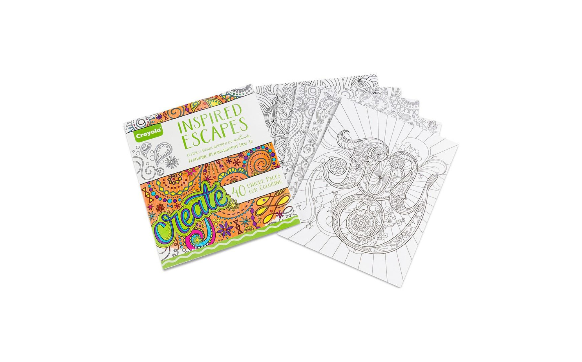 Inspired Escapes Coloring Book – Art Therapy