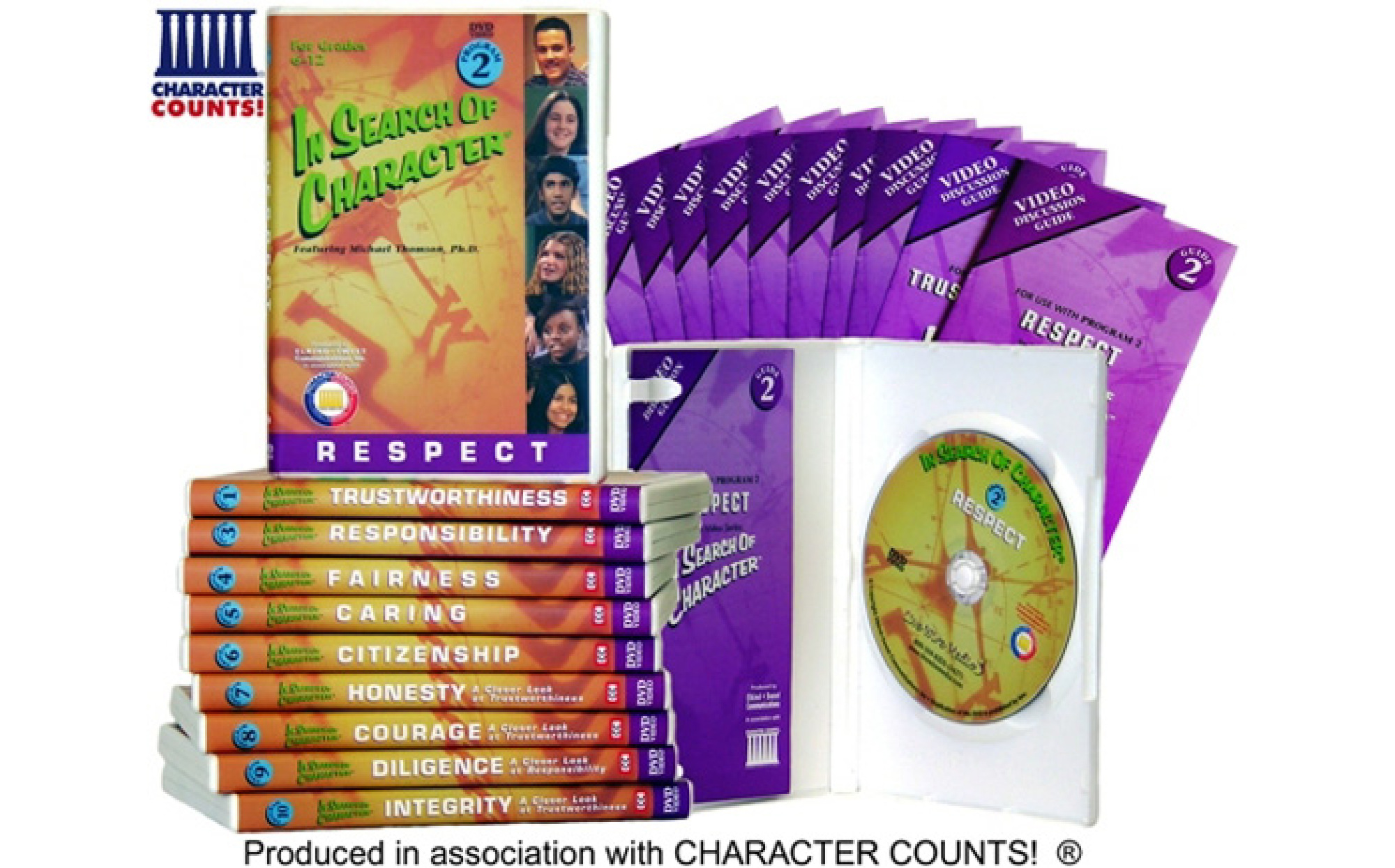 In Search of Character: Integrity DVD – Media