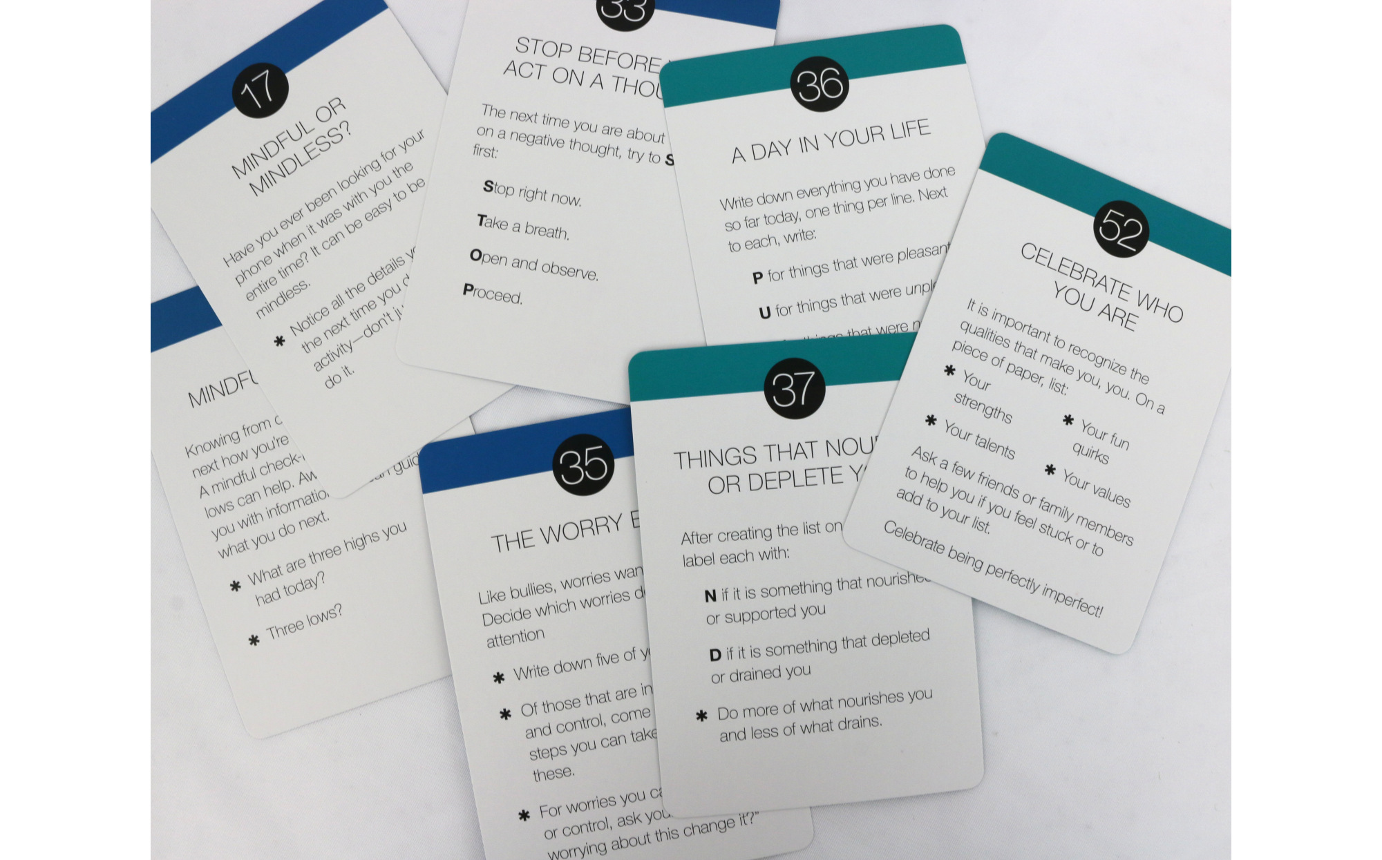 The Stress Reduction Card Deck for Teens – Games