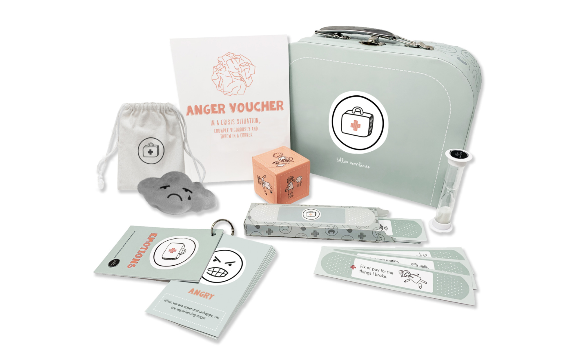 Calm Down Kit, Emotions & Behavior management tool for kids – Games