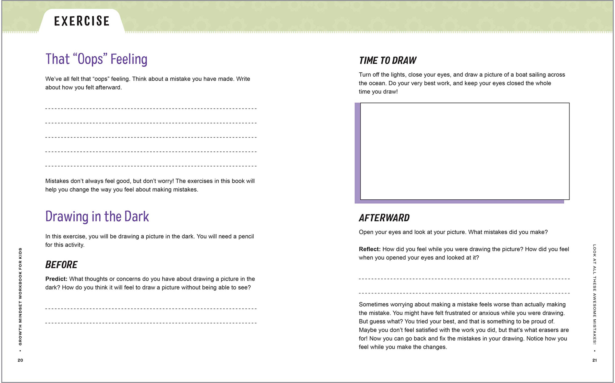 Growth Mindset Workbook for Kids: 55 Fun Activities to Think Creatively ...