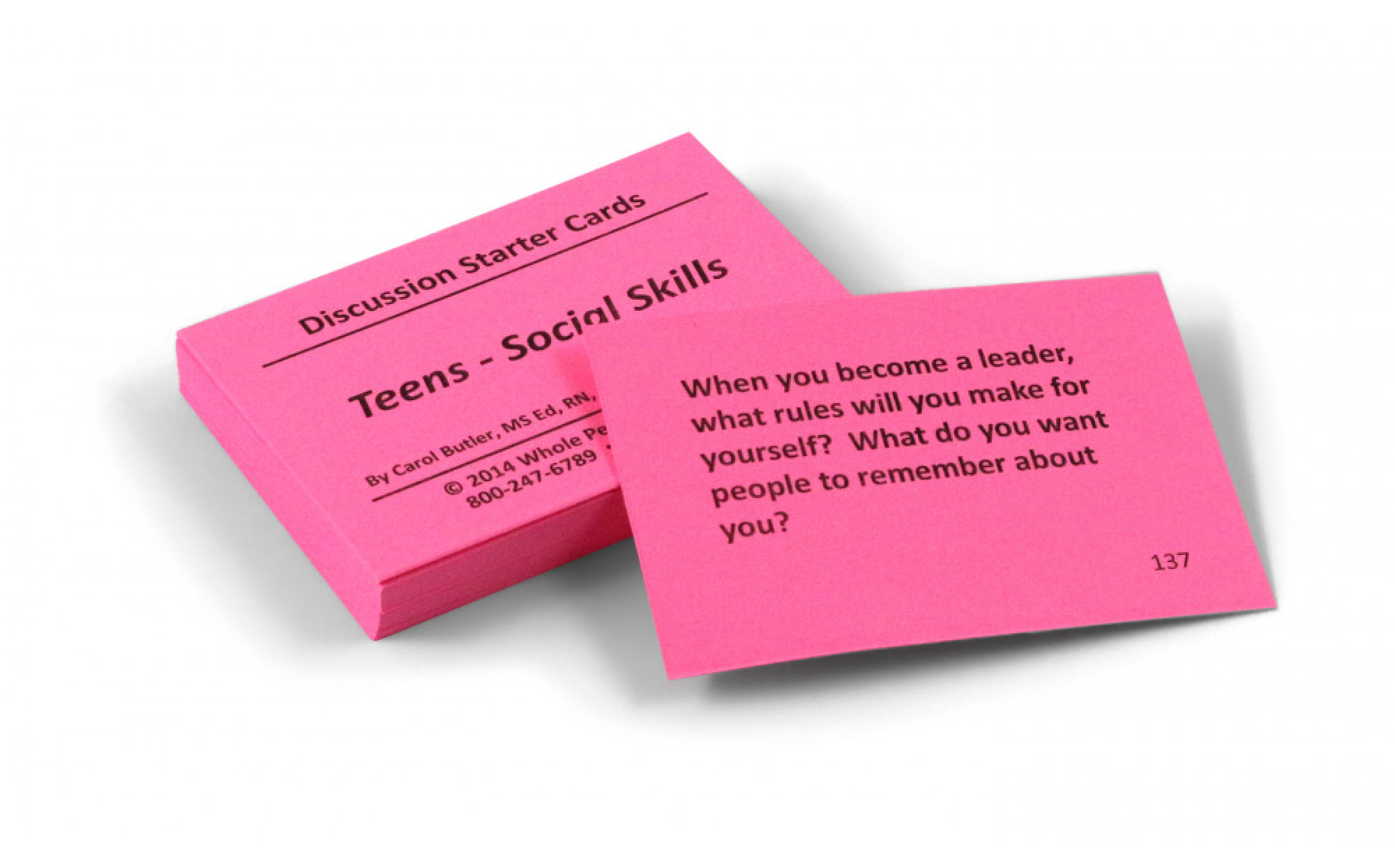Teens - Social Skill Strategies Card Deck – Games