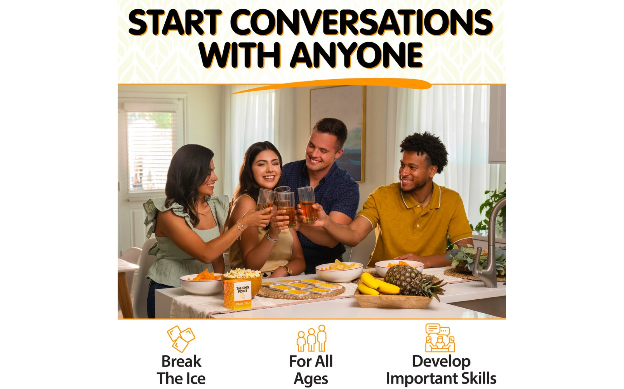 Talking Point Small Talk Cards – Games