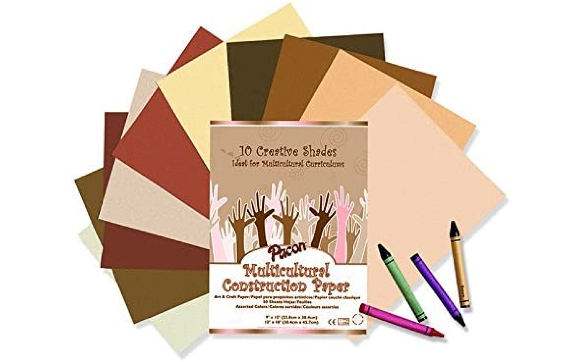 Multicultural Skin Tone Construction Paper – Art Therapy