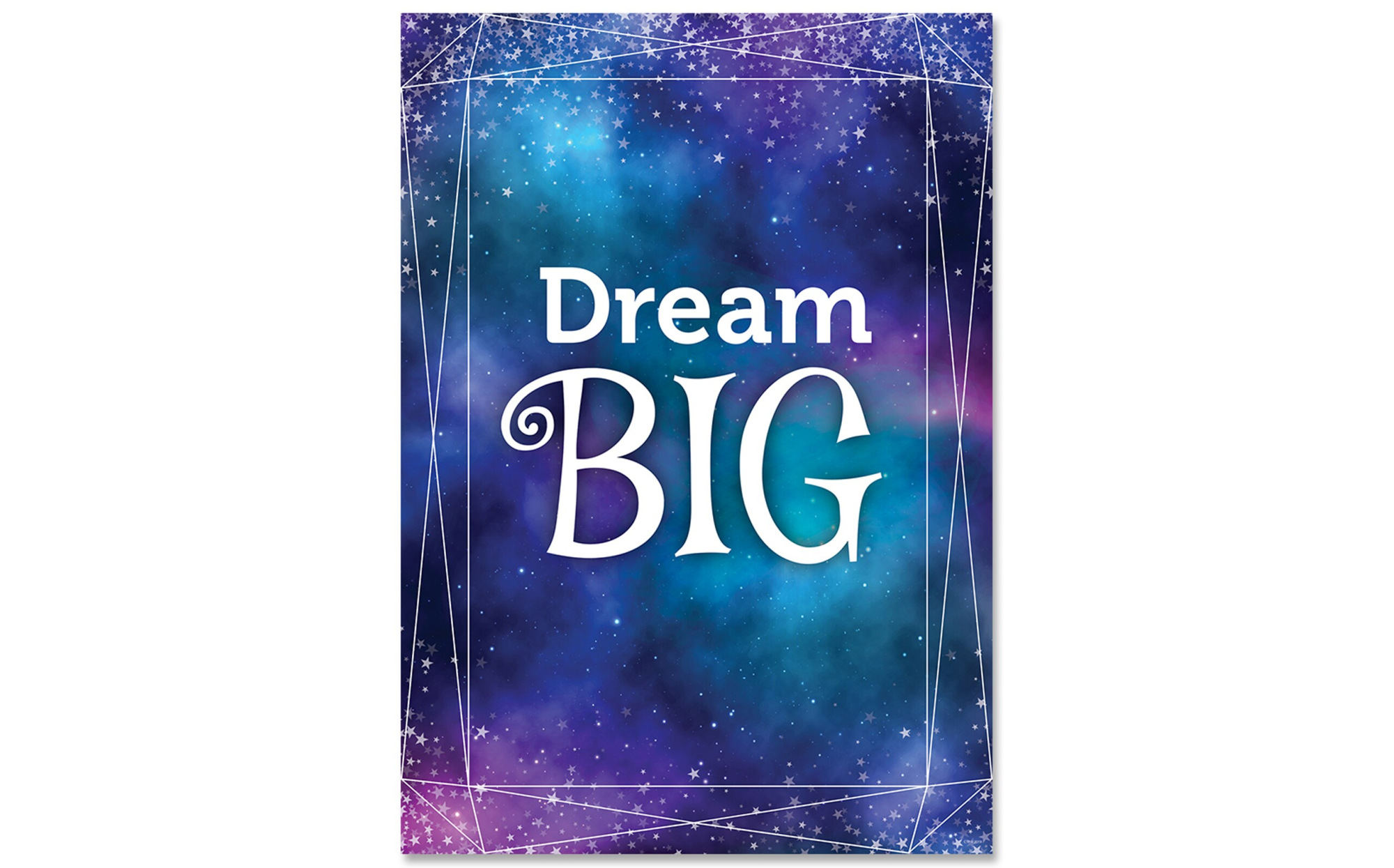 Dream Big Poster – Playroom Furnishings: Posters & Decor