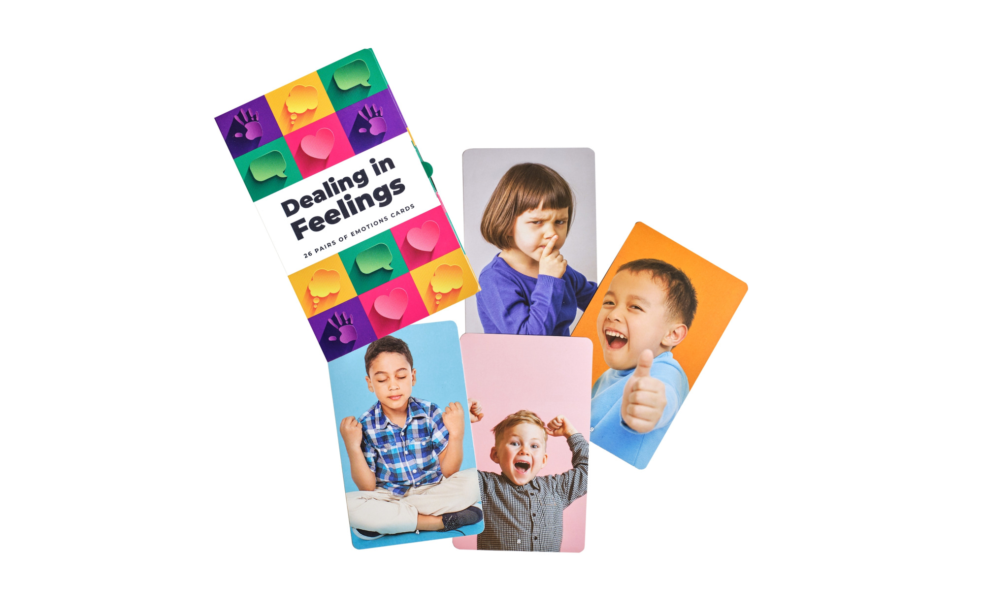 Dealing in Feelings Emotion Cards – Games