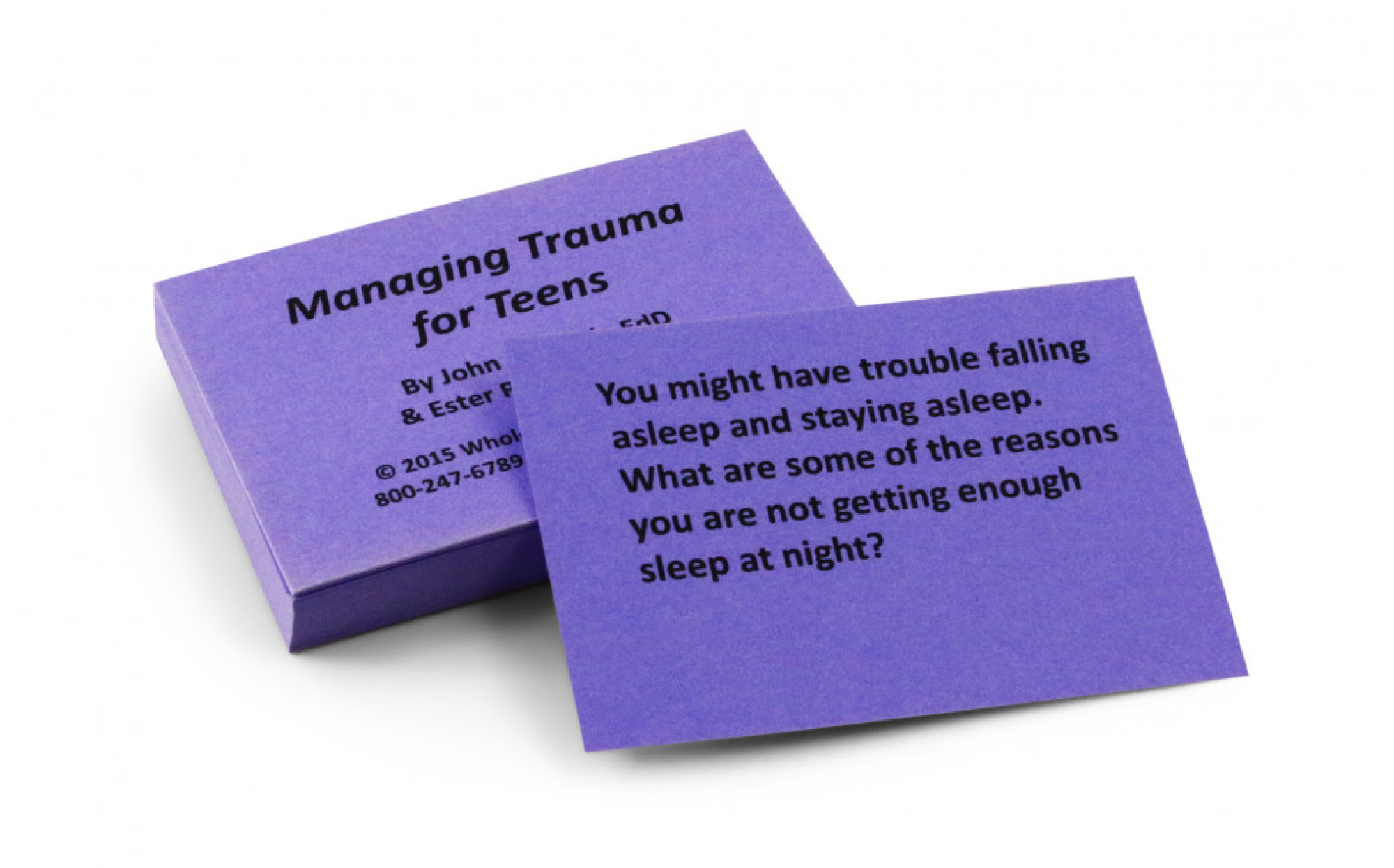 Managing Trauma for Teens Card Deck – Games