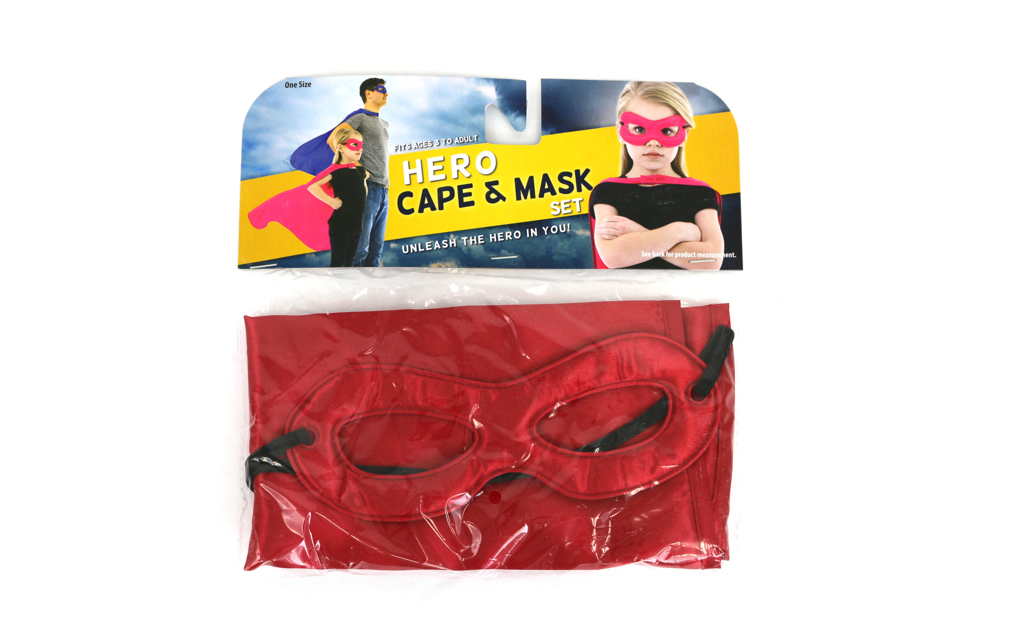 Red Superhero Mask and Cape – Play Therapy Toys: Dress Up