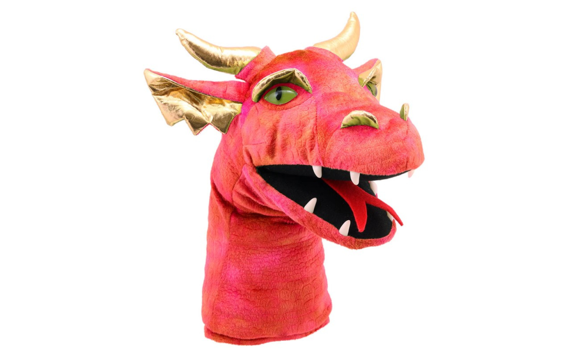 Large Red Dragon Head Puppet – Puppets