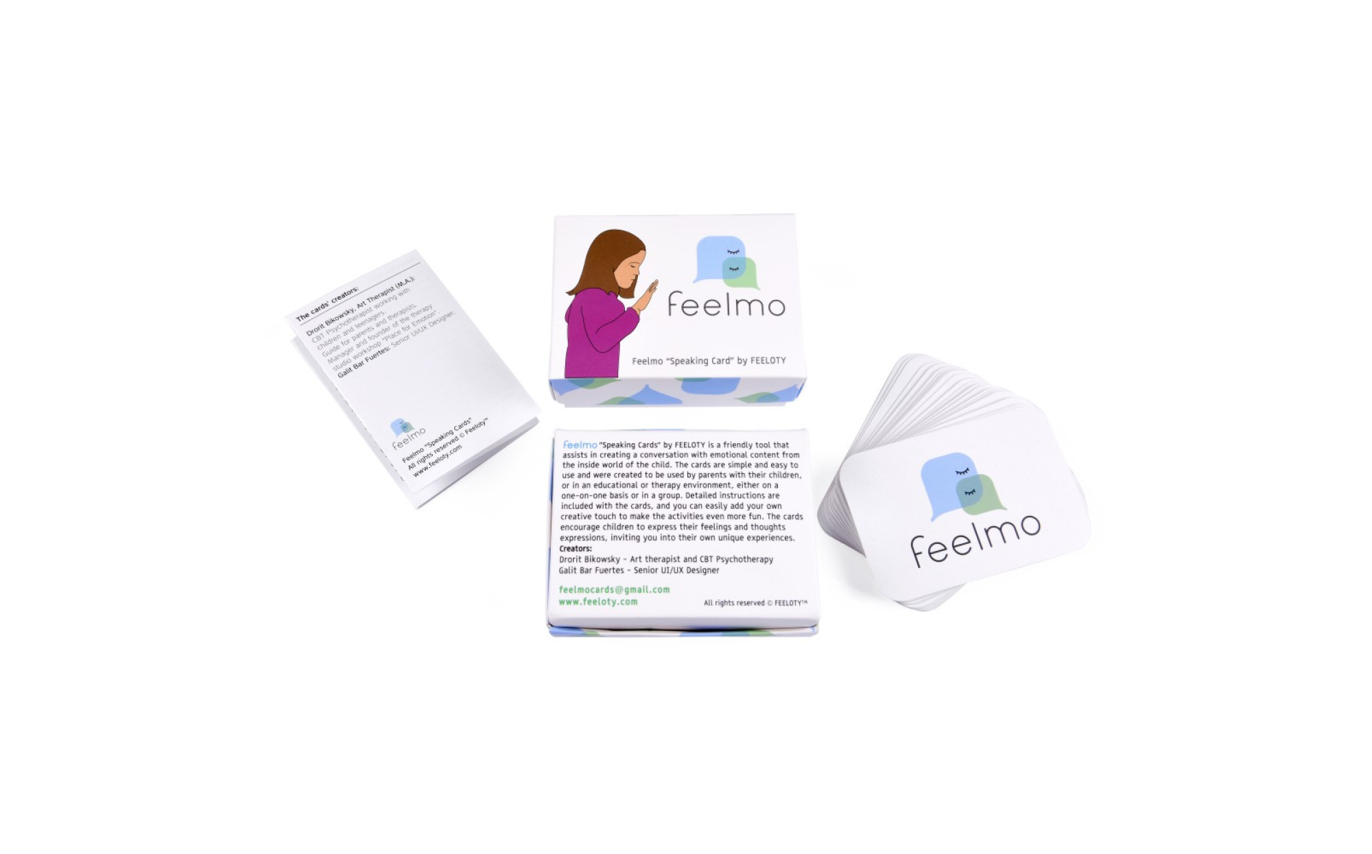 Feelmo Speaking Cards – Games