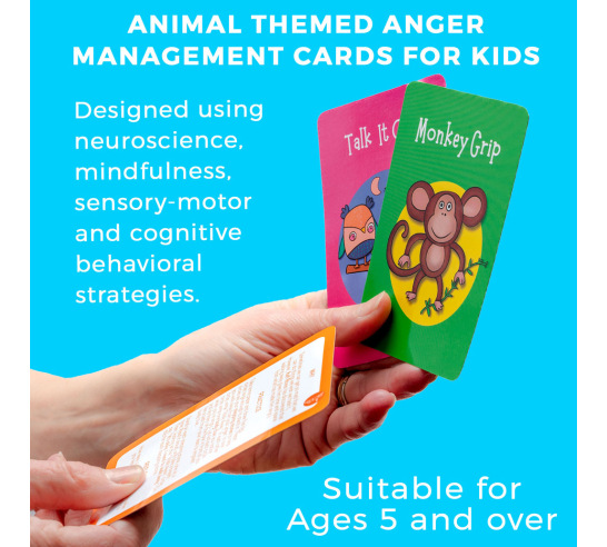 Cool Tools Anger Management Cards for Kids – Games