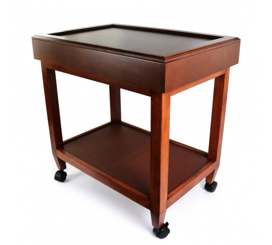 Premium Wooden Sand Tray with Rolling Cart Combo – Sand Tray Therapy