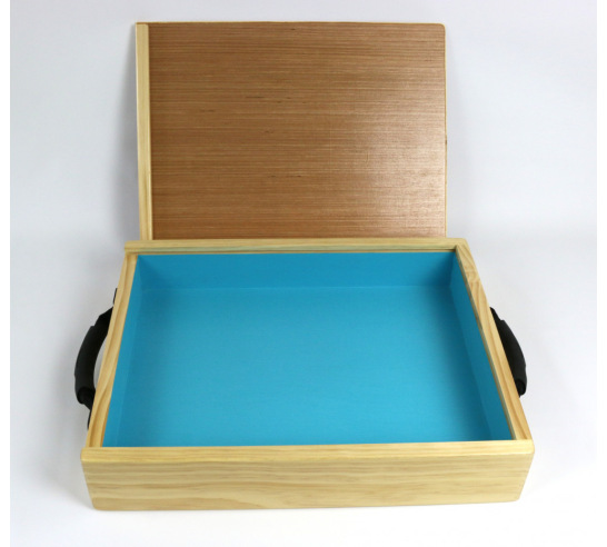 Portable Wooden Sand Tray with Lid – Sand Tray Therapy