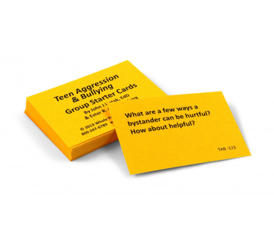 Teen Aggression & Bullying Card Deck – Games