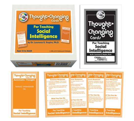 Thought Changing Card Kit for Social Intelligence – Games