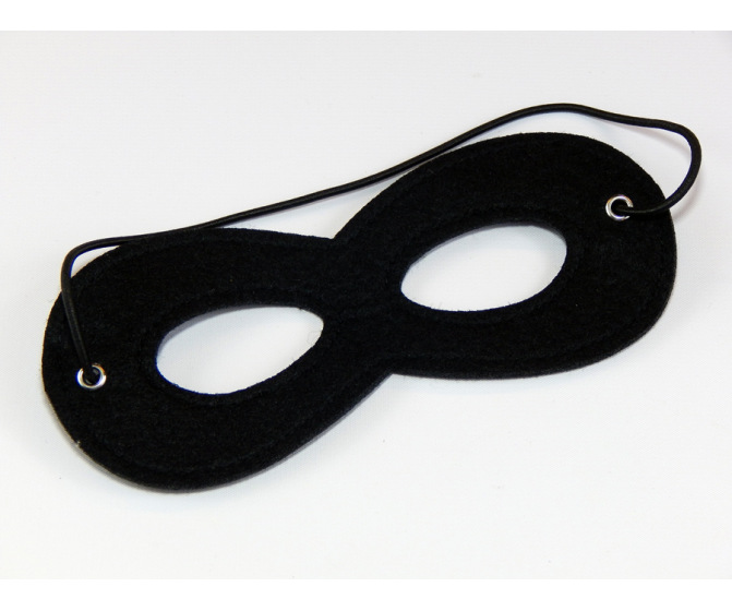 Slip On Black Mask – Play Therapy Toys: Dress Up